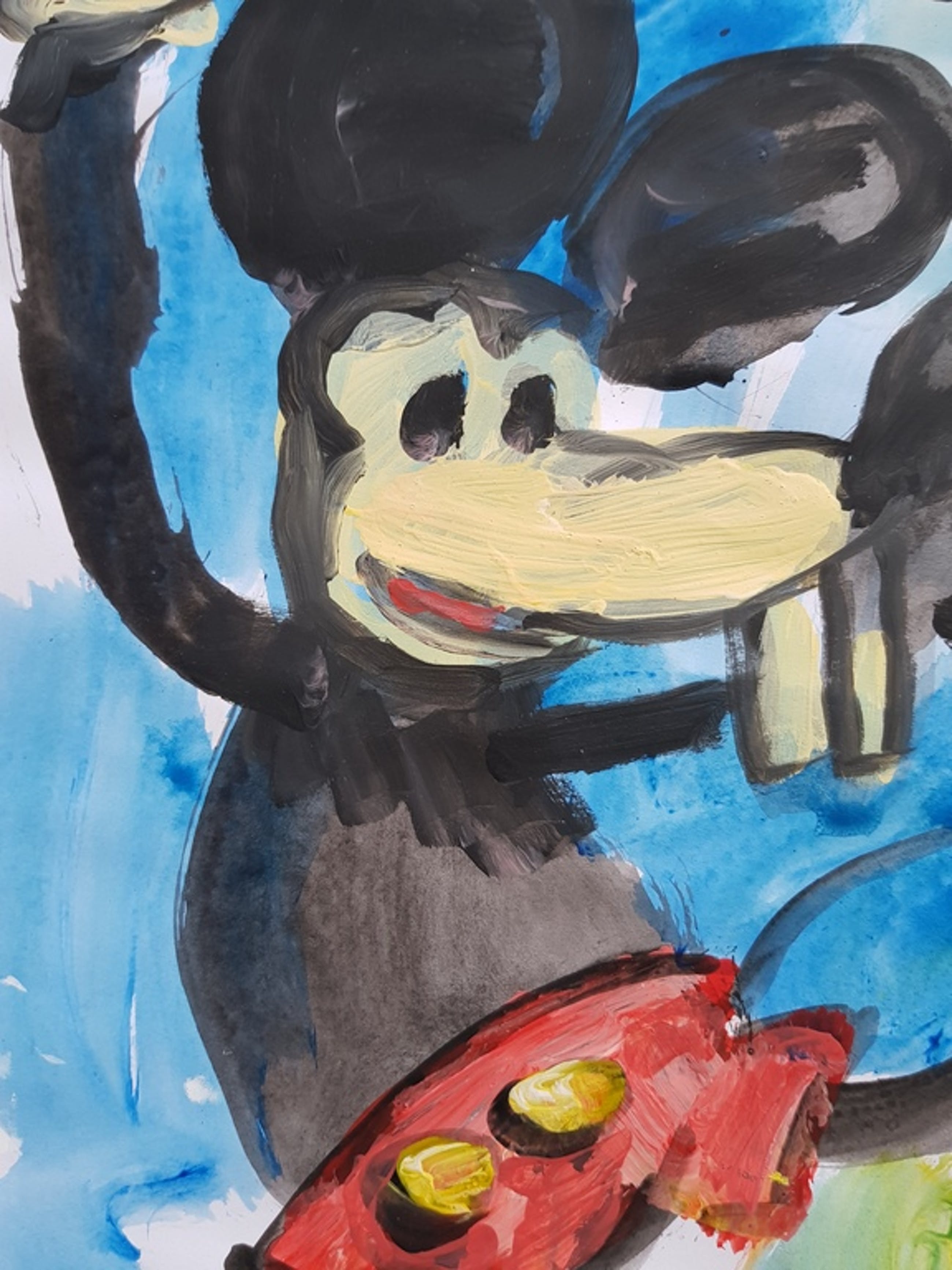 Peter Klashorst - origineel werk - serie Mickey Mouse i.c.m. serie ... Peter Klashorst - origineel werk - serie Mickey Mouse i.c.m. serie ...
