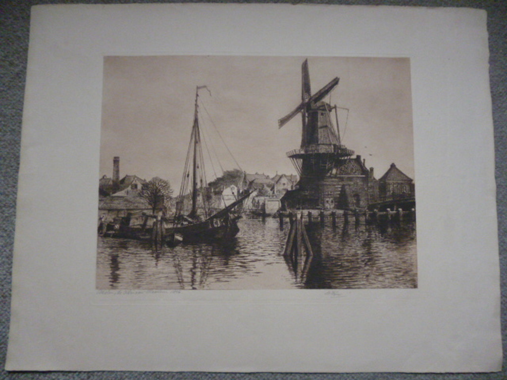 Willem Abraham de Wijn - Molen De Adriaan, Haarlem Verkocht ...