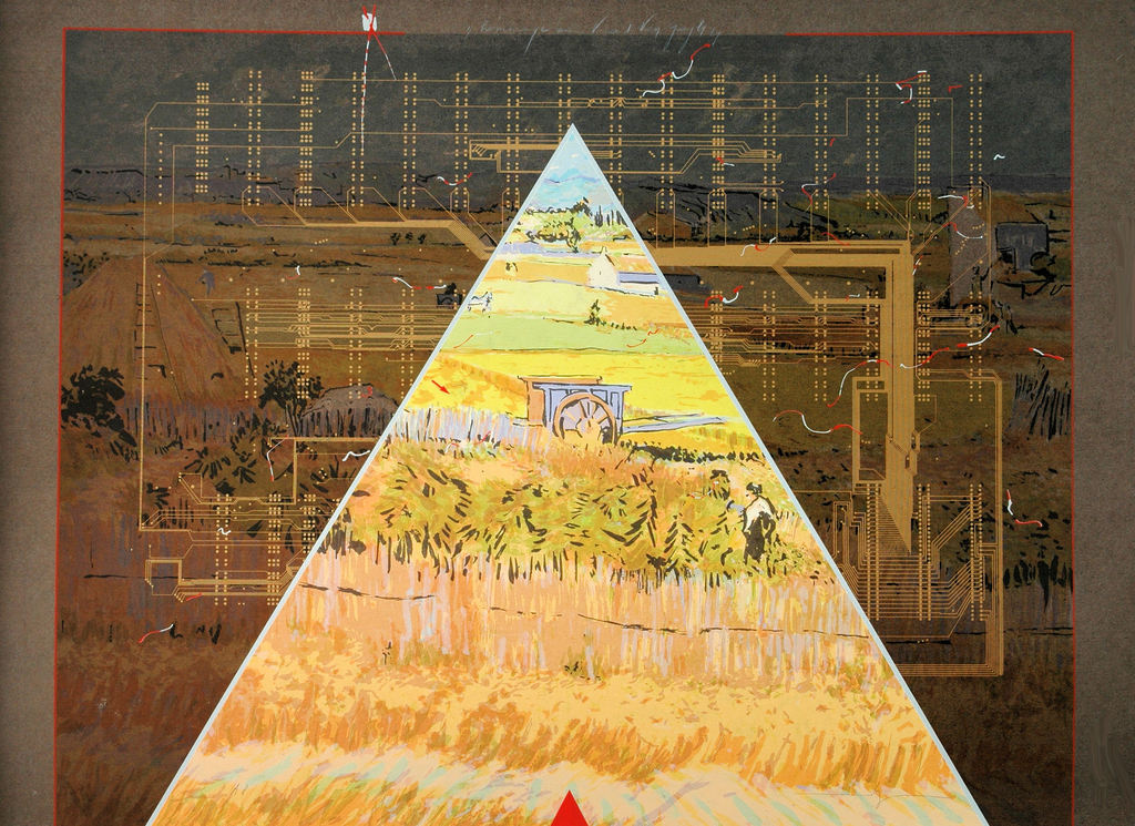 Martin R. Baeyens - Martin Baeyens - Hommage aan Vincent - Gesigneerde ...