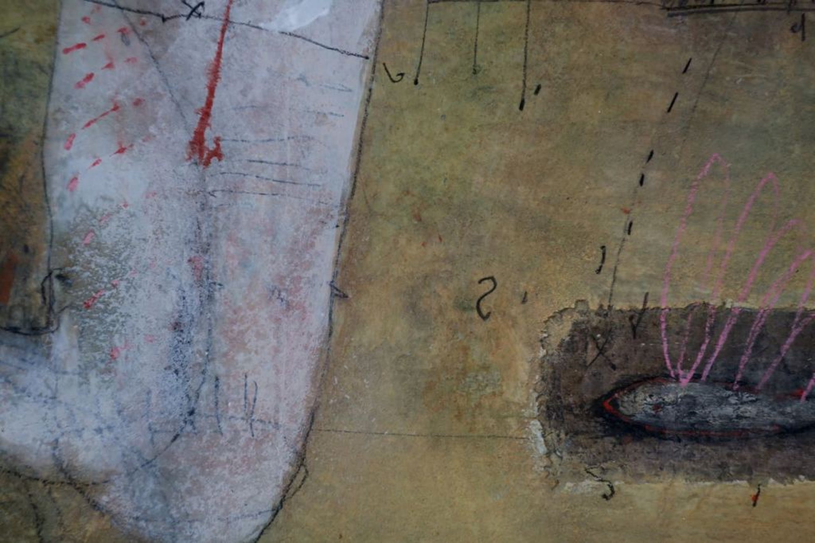 Peter Langenberg - Peter Langenberg: Gemengde techniek/collage, P620 ...