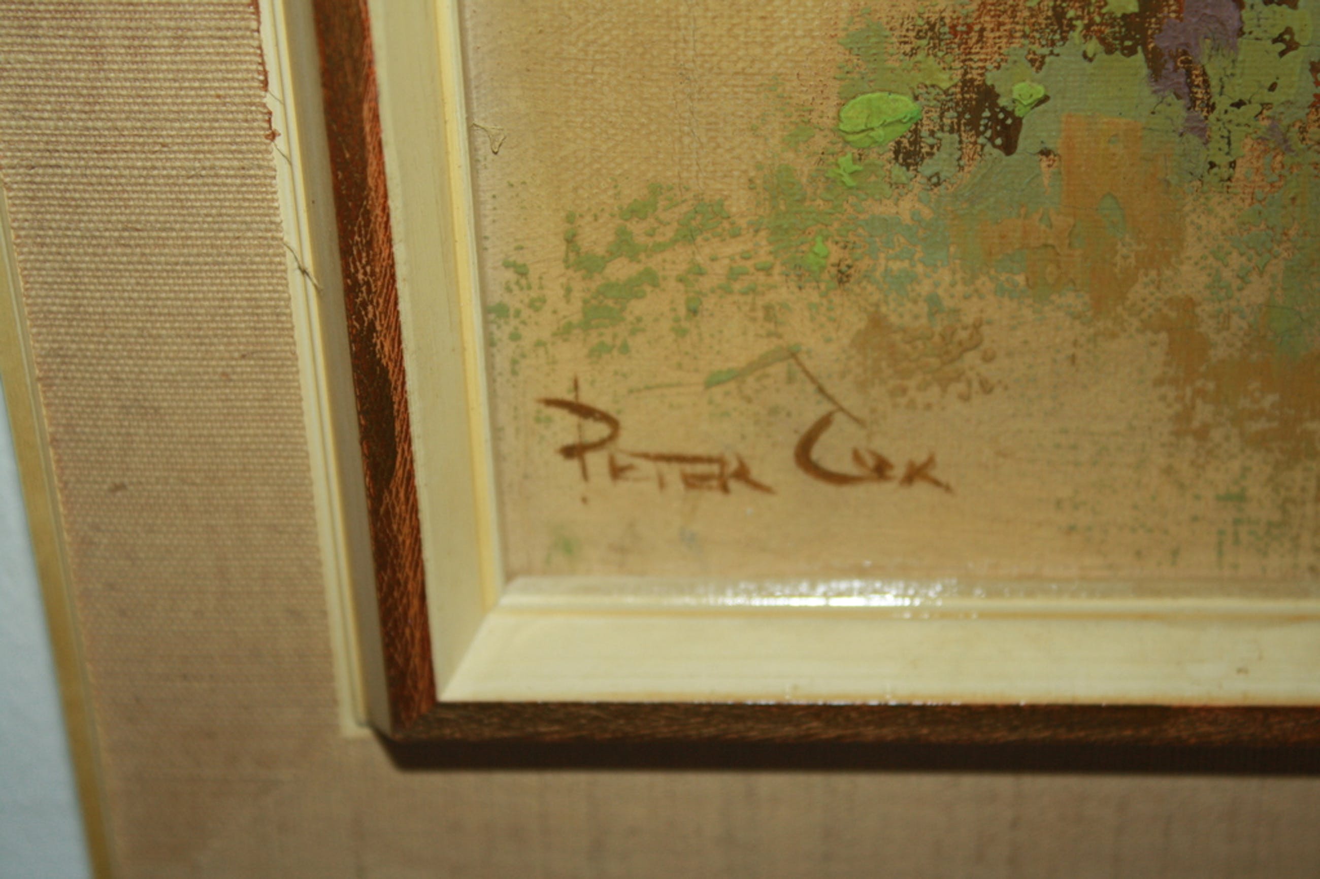 Peter Cox - PETER COX - DUINLANDSCHAP Verkocht | Kunstveiling.nl