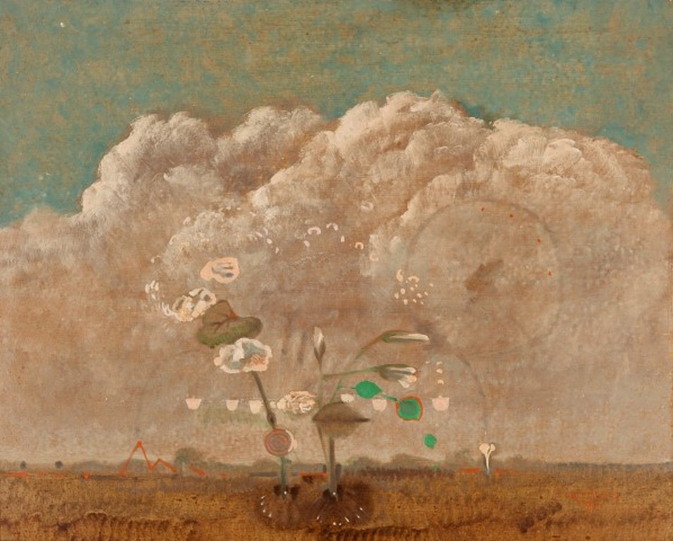 Ab van Overdam - Ab van Overdam - Olieverf op Hardboard - Chinees ...