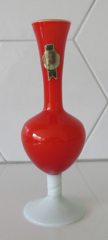 Ongespecificeerd - Veritable Opaline Florence - Oranje en wit opaline ...