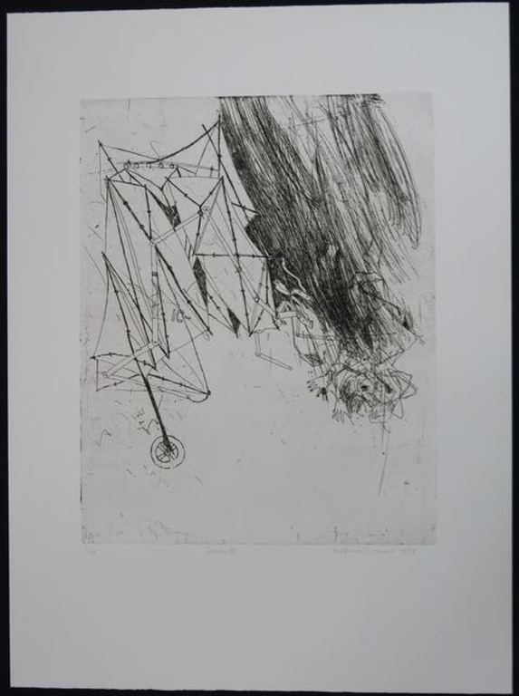 Robert Terwindt - Robert Terwindt: Ets, Icarus III Verkocht ...