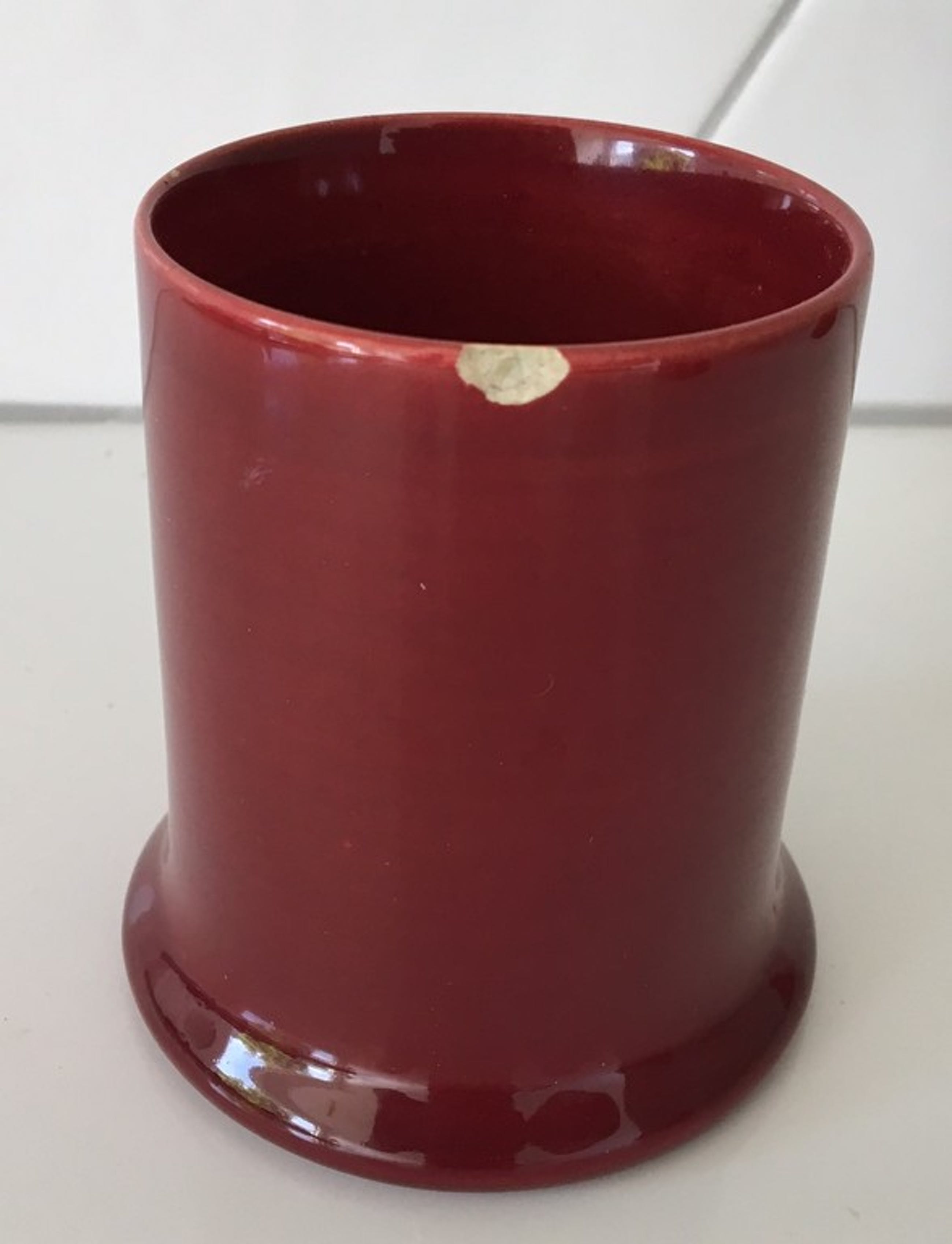 Jan van Breukelen voor Goedewaagen-Distel - Bordeaux rood platelen ...