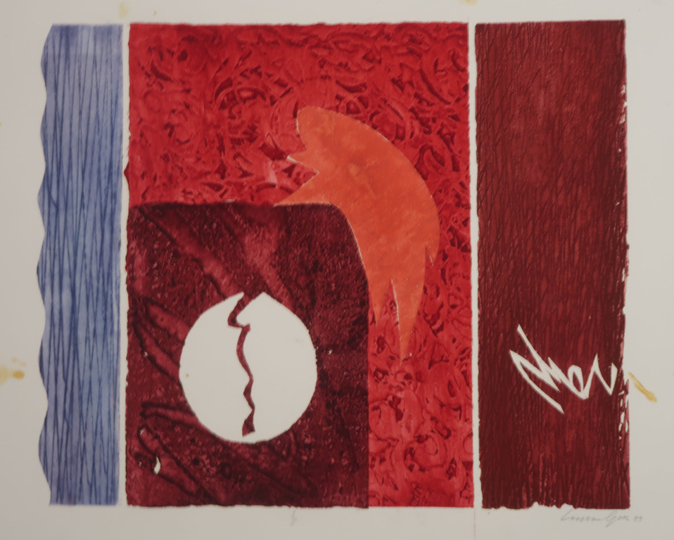 Loes van Goor - Loes van Goor: Ets, Z.T. II Verkocht | Kunstveiling.nl