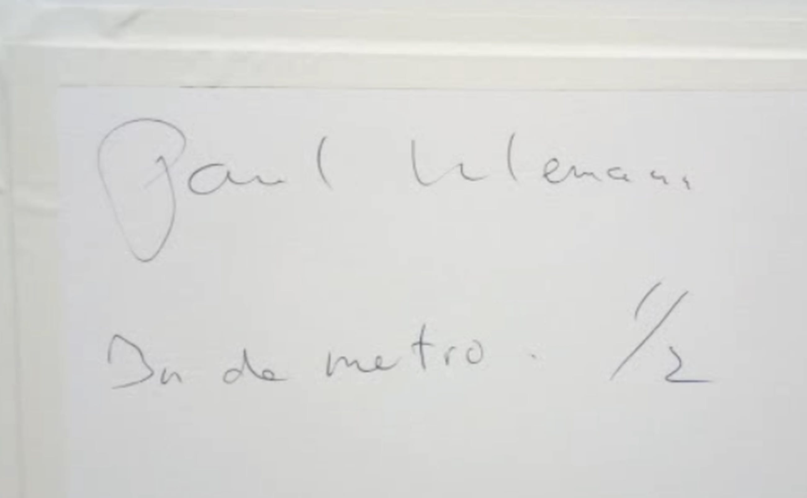 Paul Klemann - Paul Klemann: Druk, In de metro - Ingelijst Verkocht ...