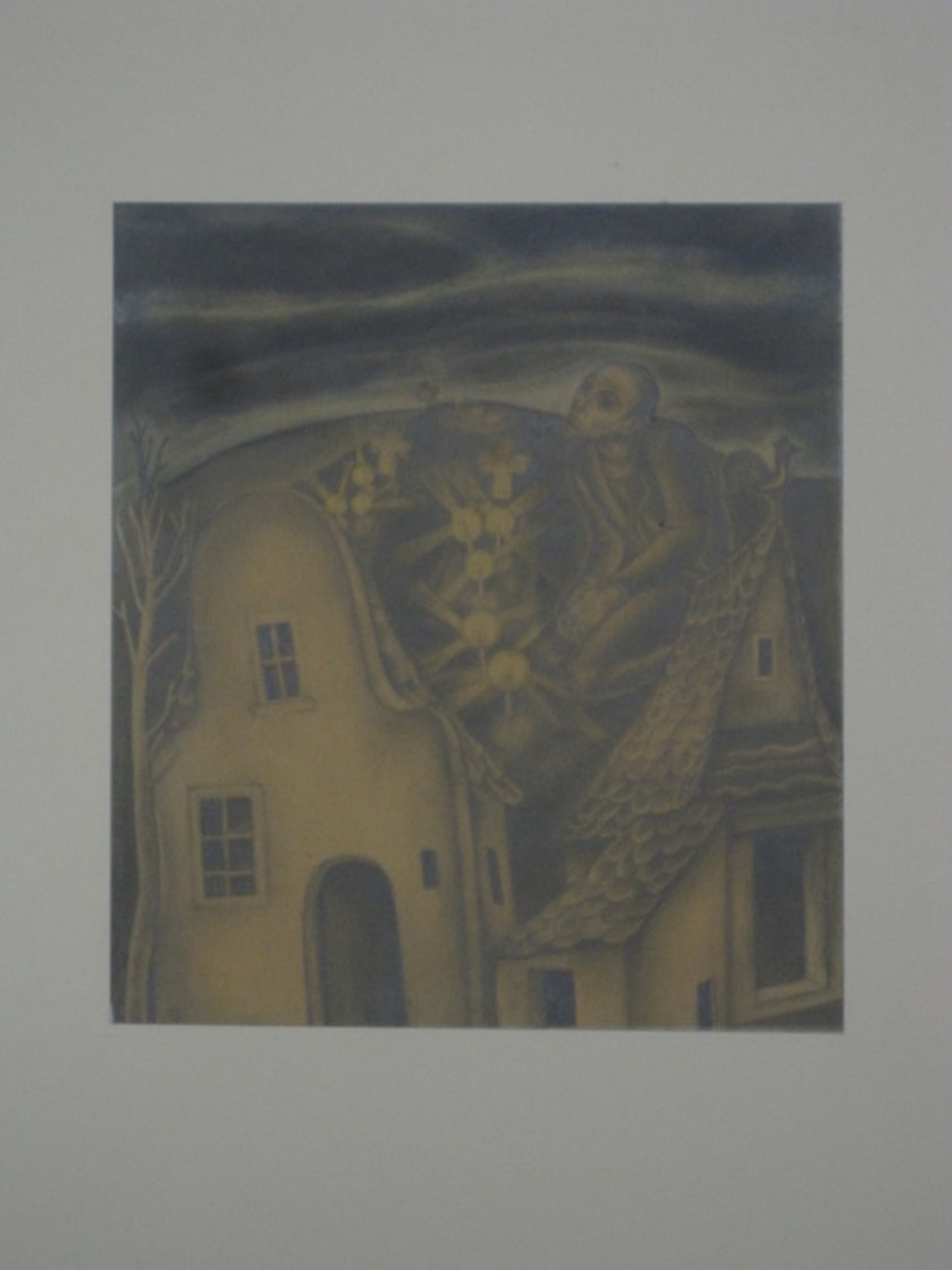 Etie van Rees 1890-1973 - zeldzaam kleurlithografie - 1919 gesigneerd ...