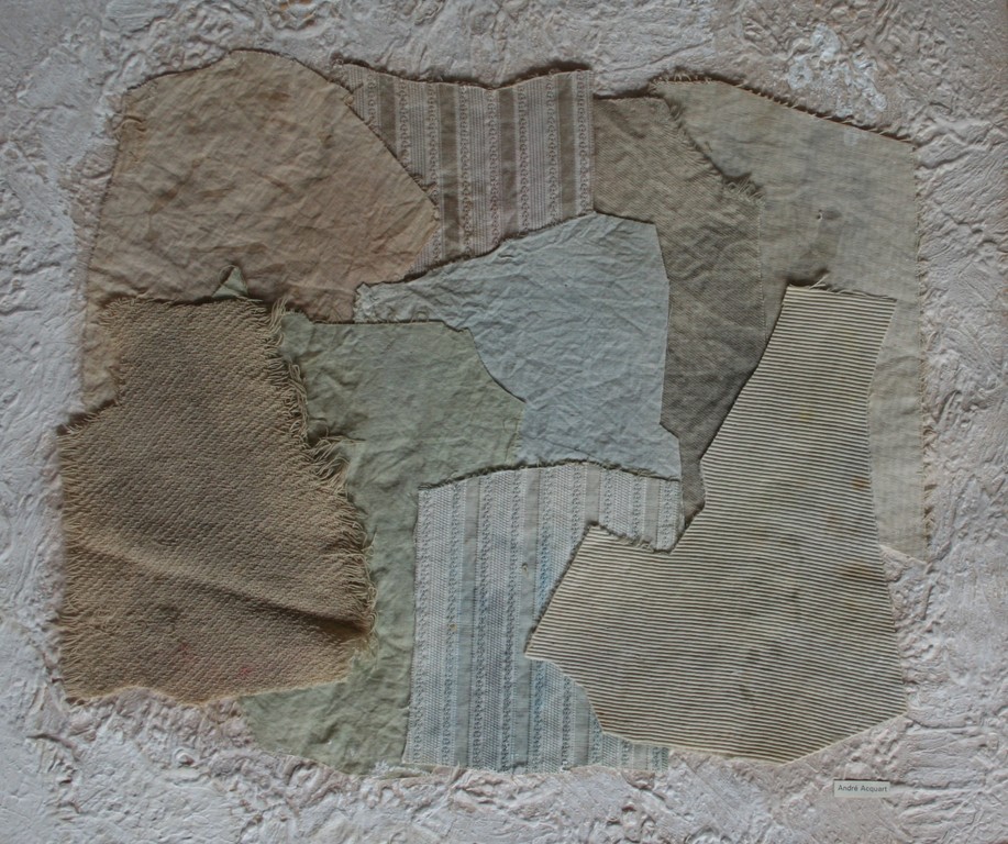 André Acquart, collage, zonder titel Verkocht | Kunstveiling.nl