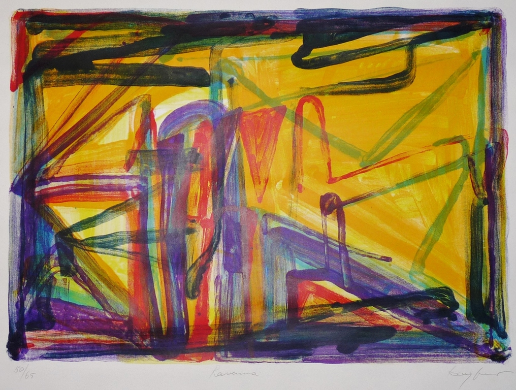 Theo Kuijpers - Theo Kuijpers: Lithografie, Abstract, Gesigneerd ...