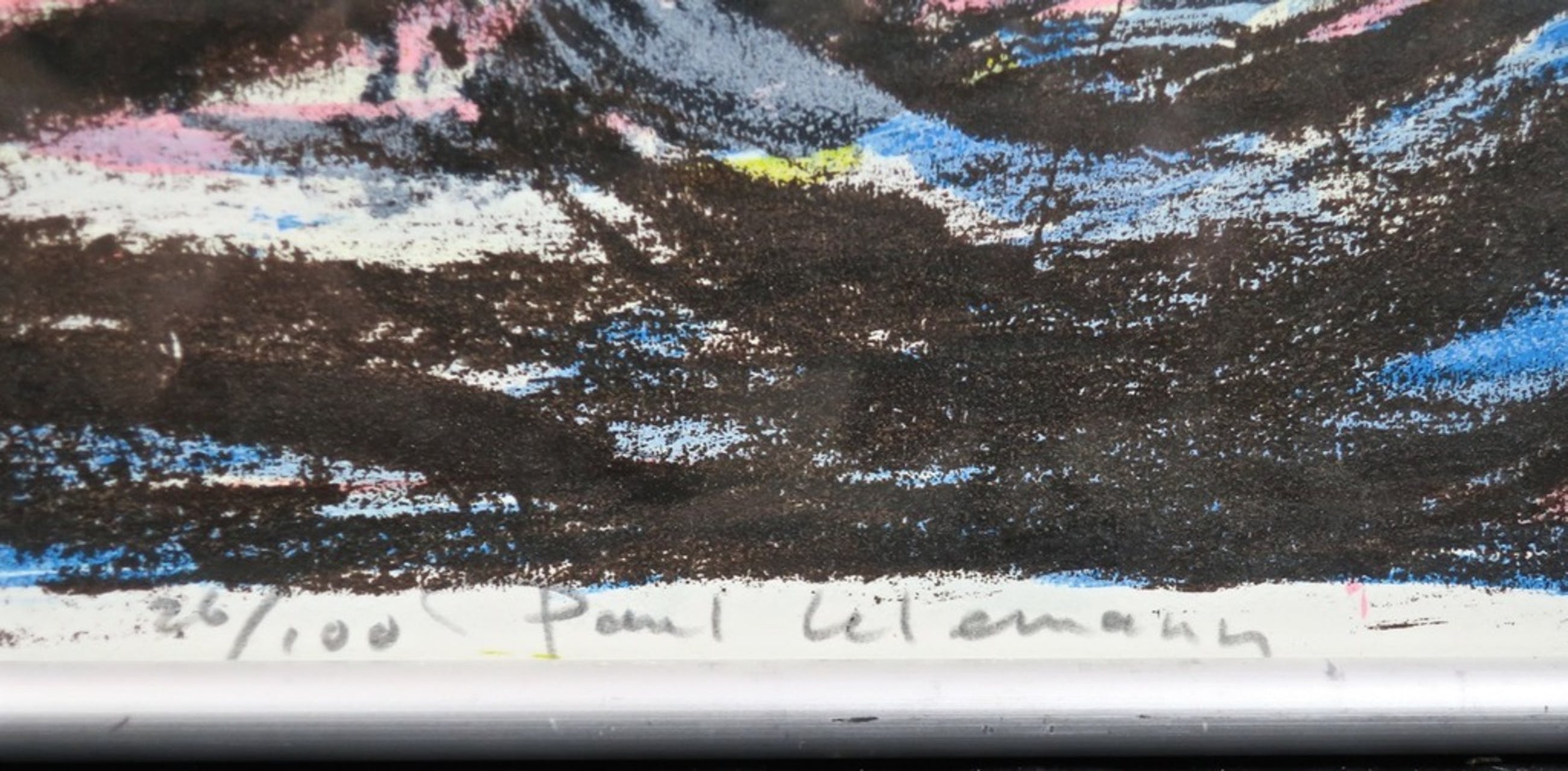 Paul Klemann - Paul Klemann: Zeefdruk, Na de overstroming - Ingelijst ...