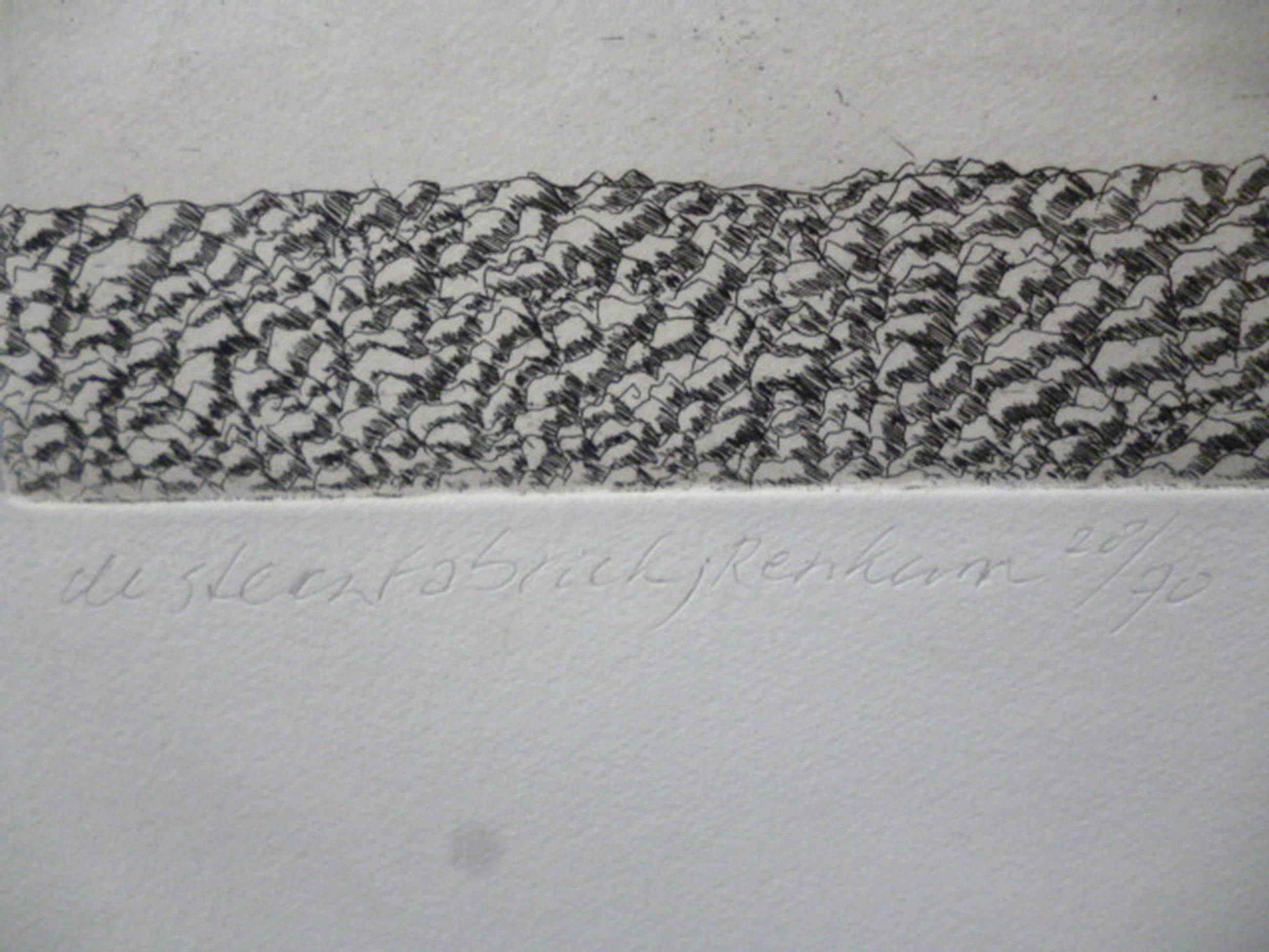 Jan Hein van Rooij - Jan Hein van Rooij - ets - De steenfabriek; Renkum ...