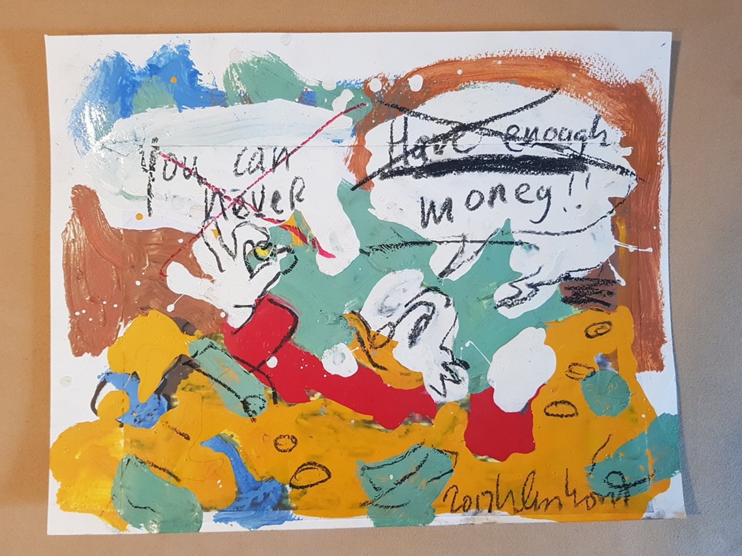 Peter Klashorst - Peter Klashorst - origineel werk - serie Dagobert ...