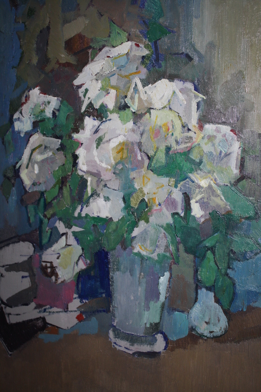 Vok Koster - V Koster - EXPRESSIONISTISCH BLOEMSTILLEVEN Verkocht ...