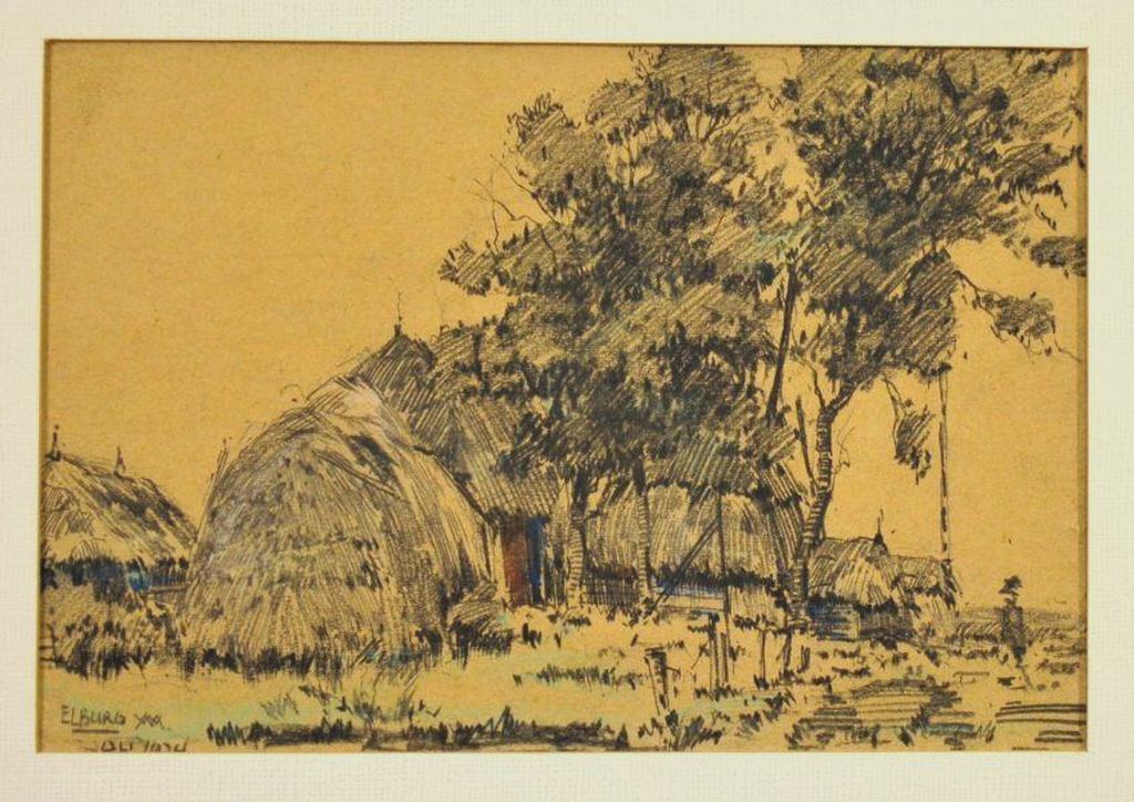 Willem Minderman - Willem Minderman: 2 tekeningen op 1 vel papier ...