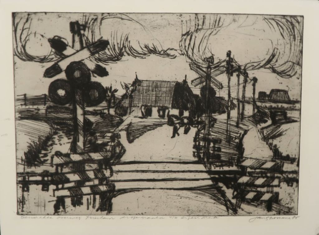 Jan Stroosma - Jan Stroosma: Droge naald, Bewaakte overweg Friesland ...