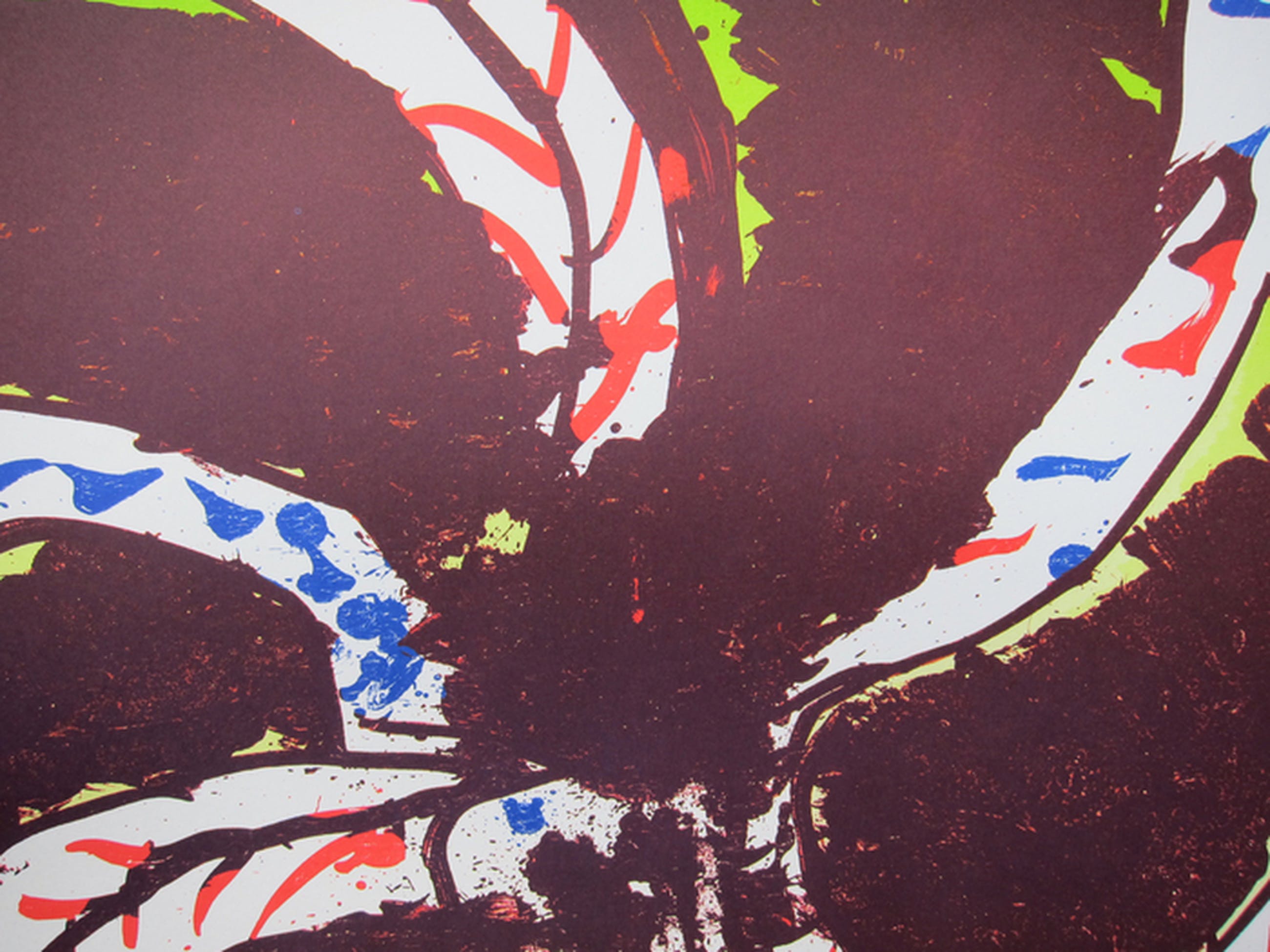 Pierre Alechinsky - Prachtige grote litho van Alechinsky Verkocht ...