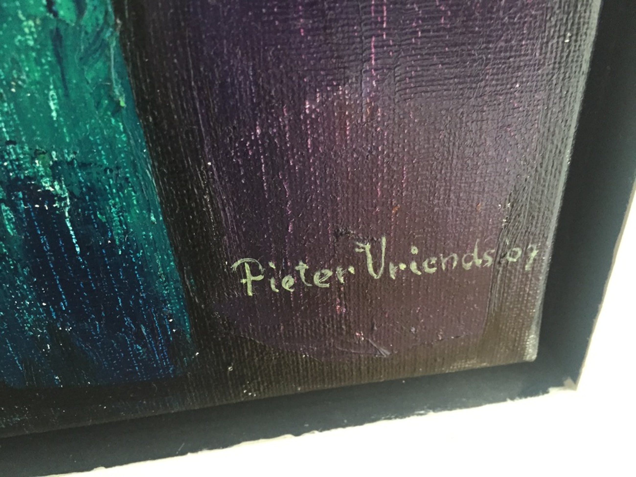 Pieter Vriends - Pieter Vriends: KIKKERS - groot kleurrijk werk ...