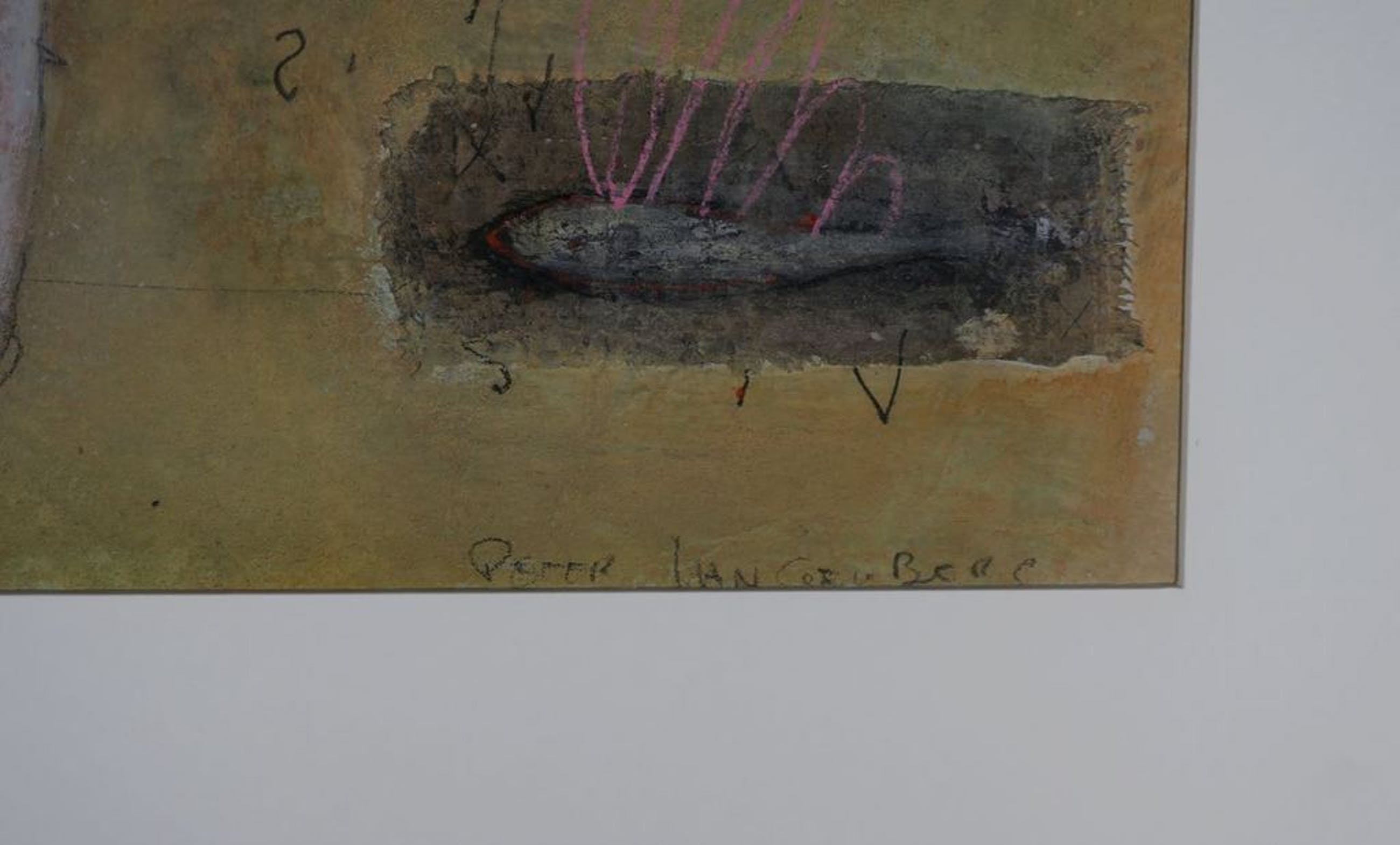 Peter Langenberg - Peter Langenberg: Gemengde techniek/collage, P620 ...