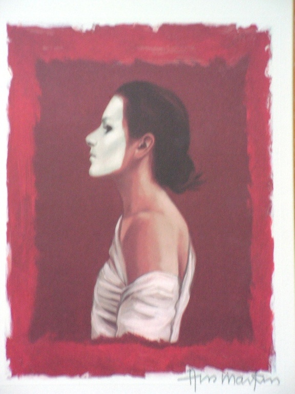 Ans Markus "Masker" litho Verkocht | Kunstveiling.nl