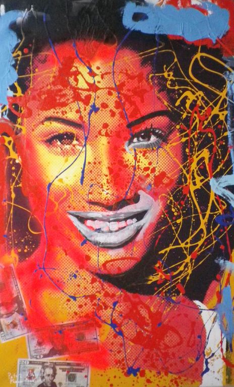 Peter Klashorst - Peter Klashorst - 110 x 70 cm - Zeer groot werk ...