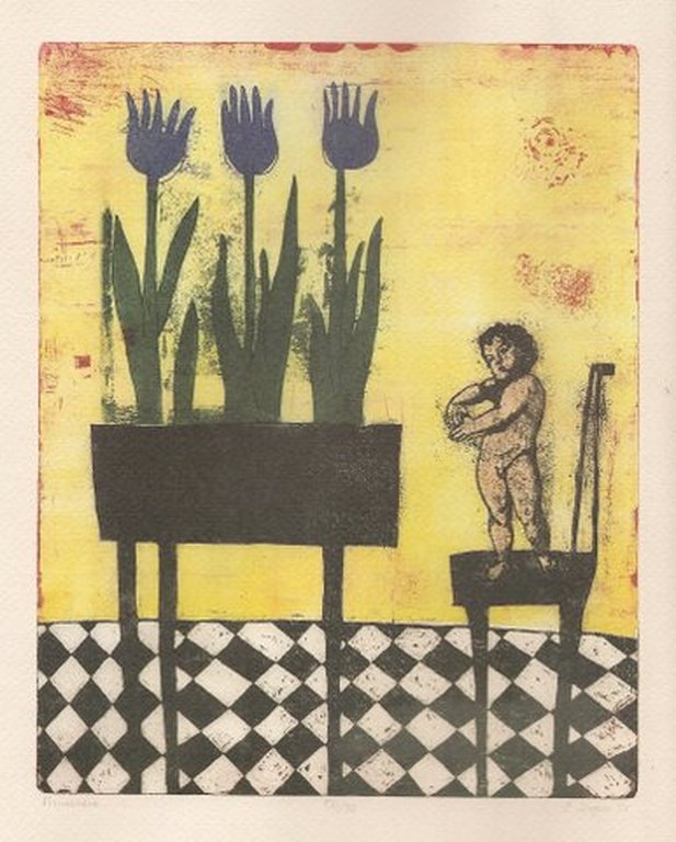 Eliza Kopec - Eliza Kopec (1960), litho Primavera, Verkocht ...
