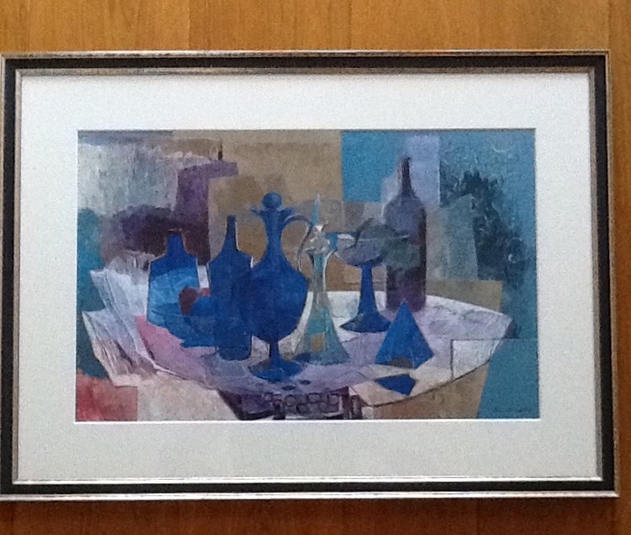 Isa van der Zee - Isa van der Zee, abstract, gesigneerd ,stilleven ...