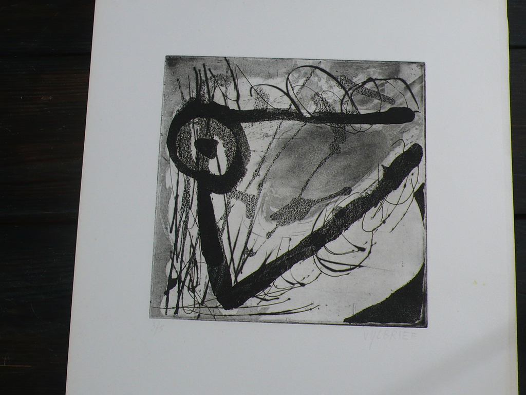 Ernst Vijlbrief - ERNST VIJLBRIEF ets uit 1963 Verkocht | Kunstveiling.nl