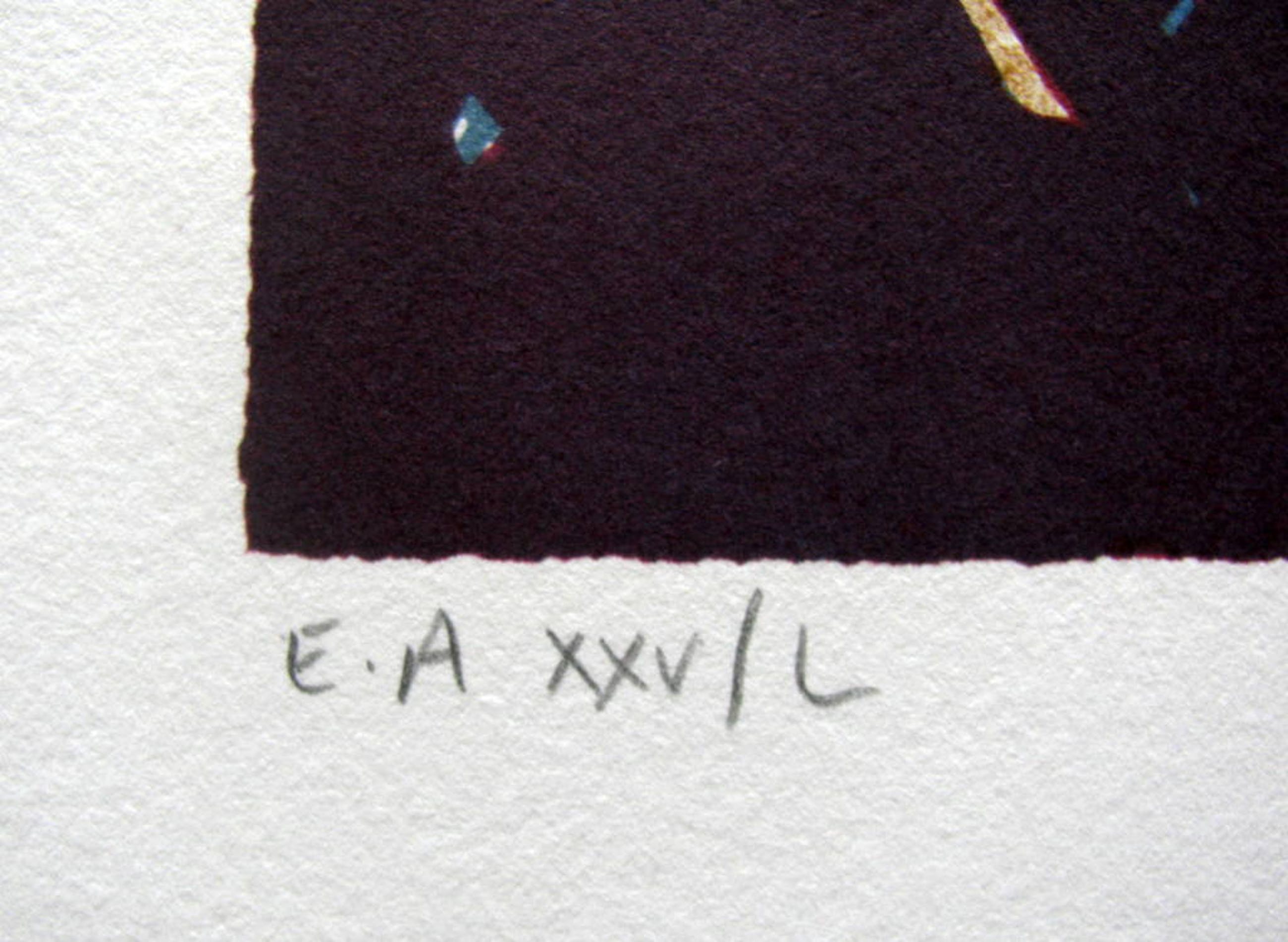 Denise Zayan - Denise Zayan, Stilleven met bloemen, kleurlithografie ...