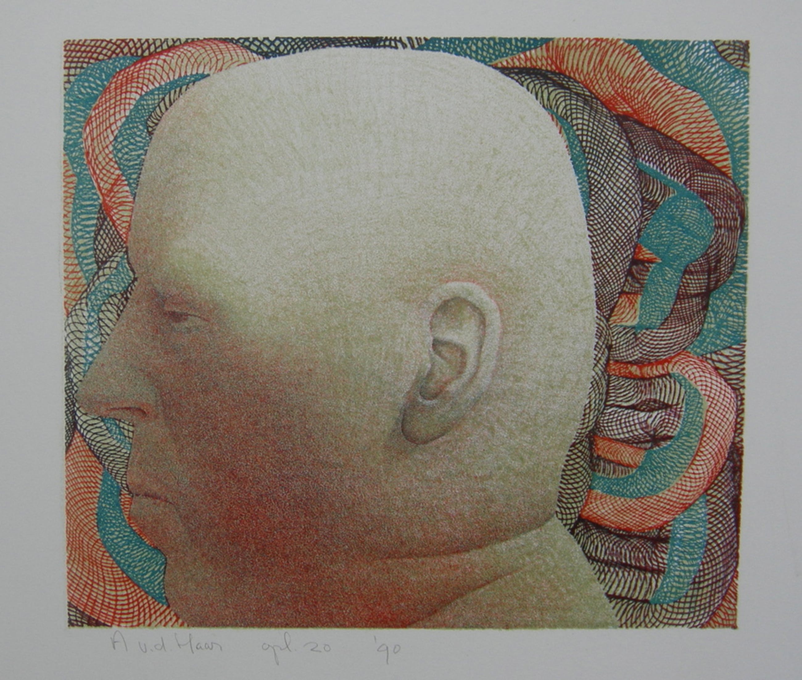 Anco van der Haar - Anco van der Haar, litho, zonder titel Verkocht ...