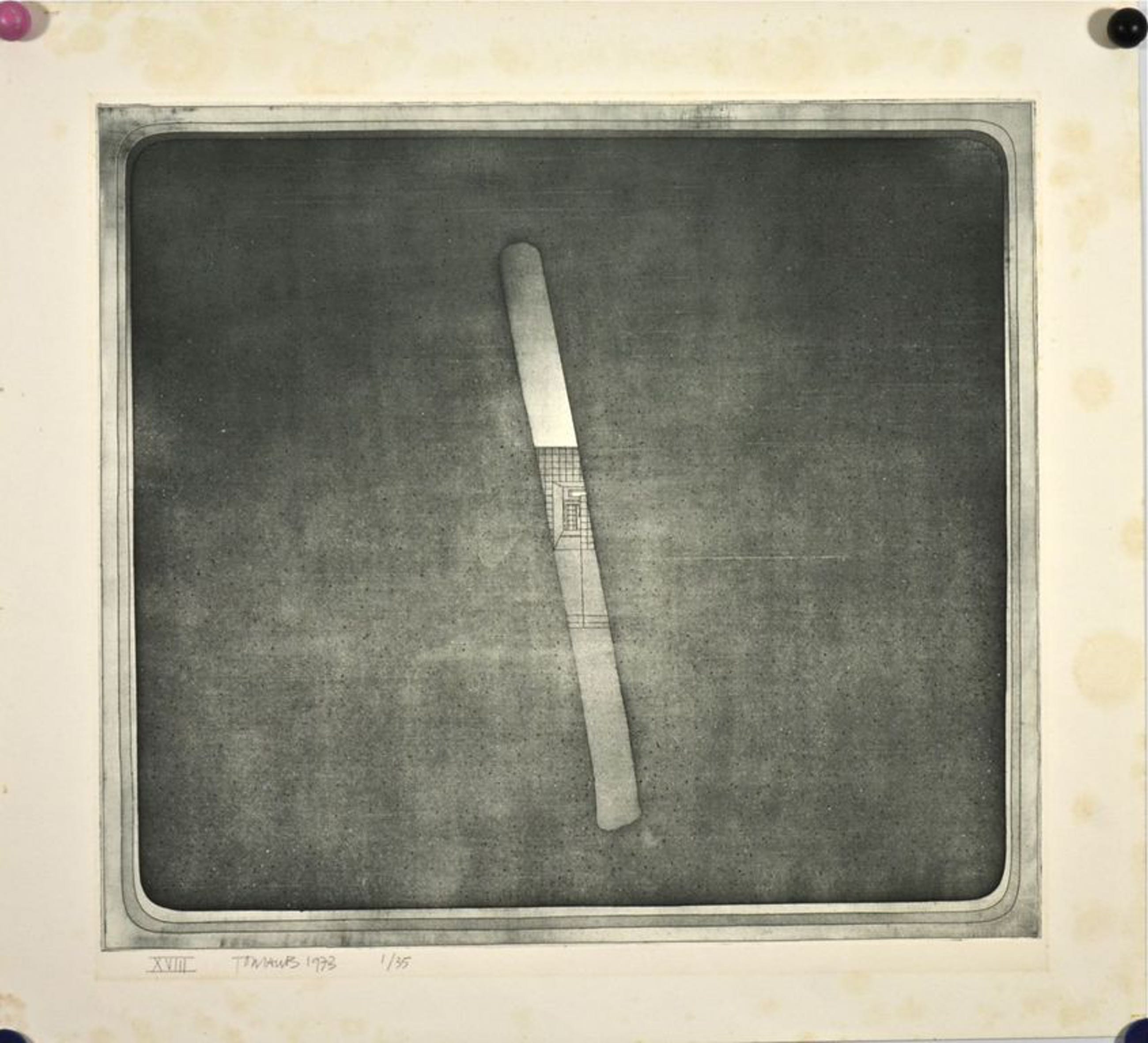 Ton van Os: Ets/aquatint. XVIII Verkocht | Kunstveiling.nl