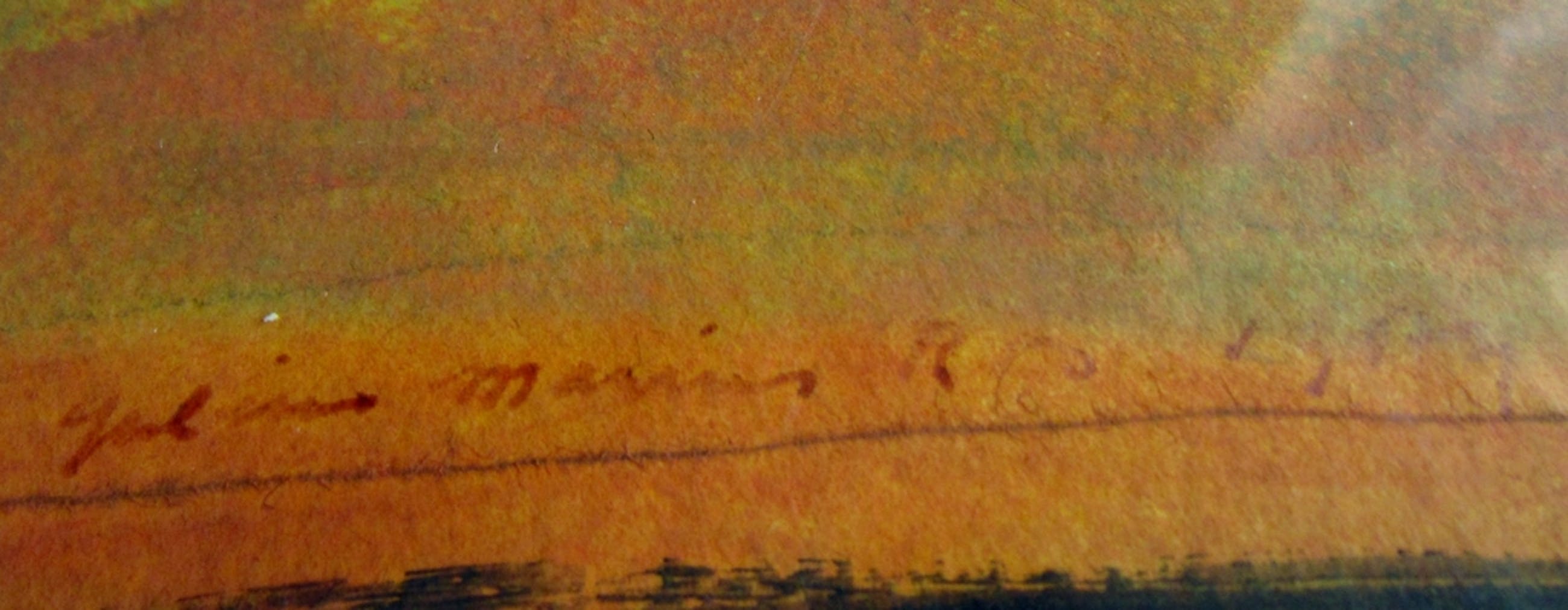 Julius Marius Ros - Julius Marius Ros (Den Haag, 1952) - 1x aquarel ...