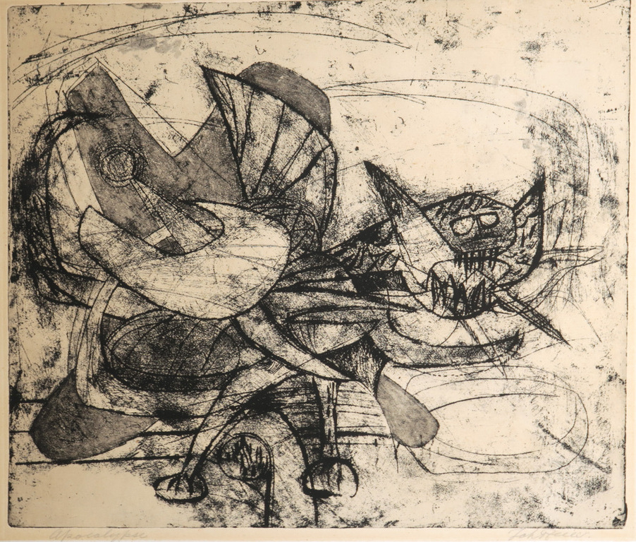 Johan van Reede - Johan van Reede: Ets, Apocalypse Verkocht ...