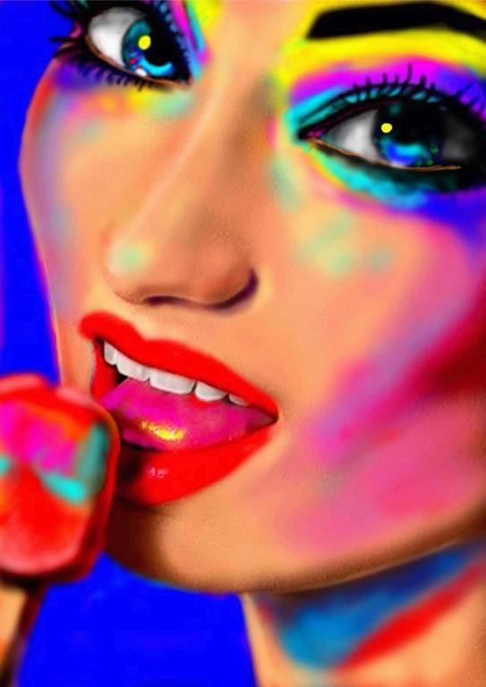 Peter Klashorst - Pop Art by Peter Klashorst Verkocht | Kunstveiling.nl