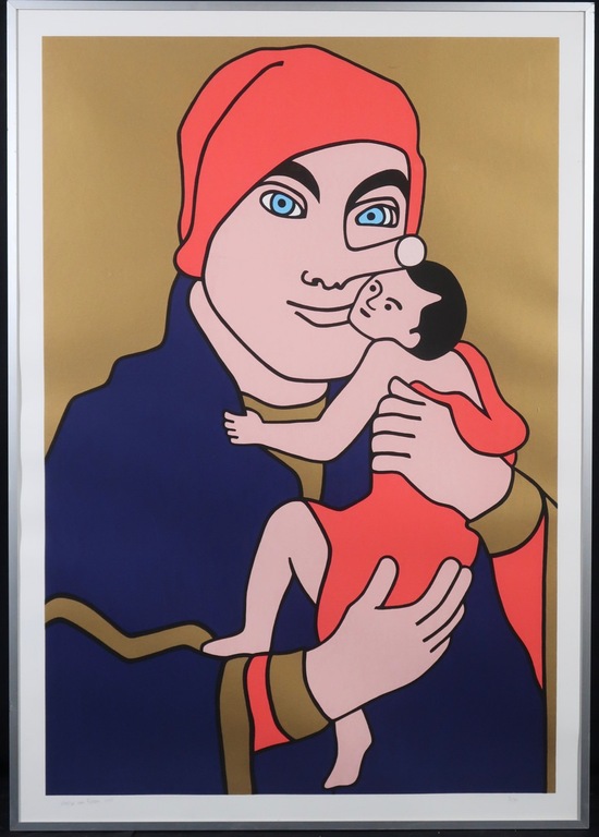 Wouter van Riessen - Wouter van Riessen: Zeefdruk, Pinocchio Madonna ...