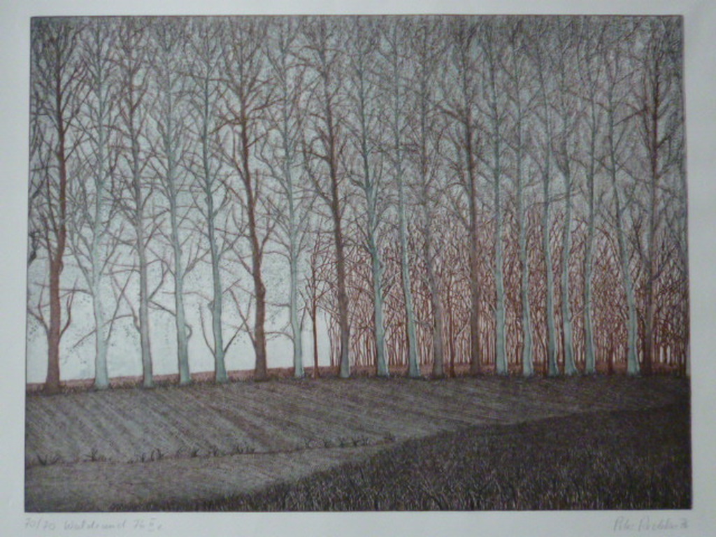 Peter Redeker - Peter Redeker - kleurenets - Waldrand Verkocht ...