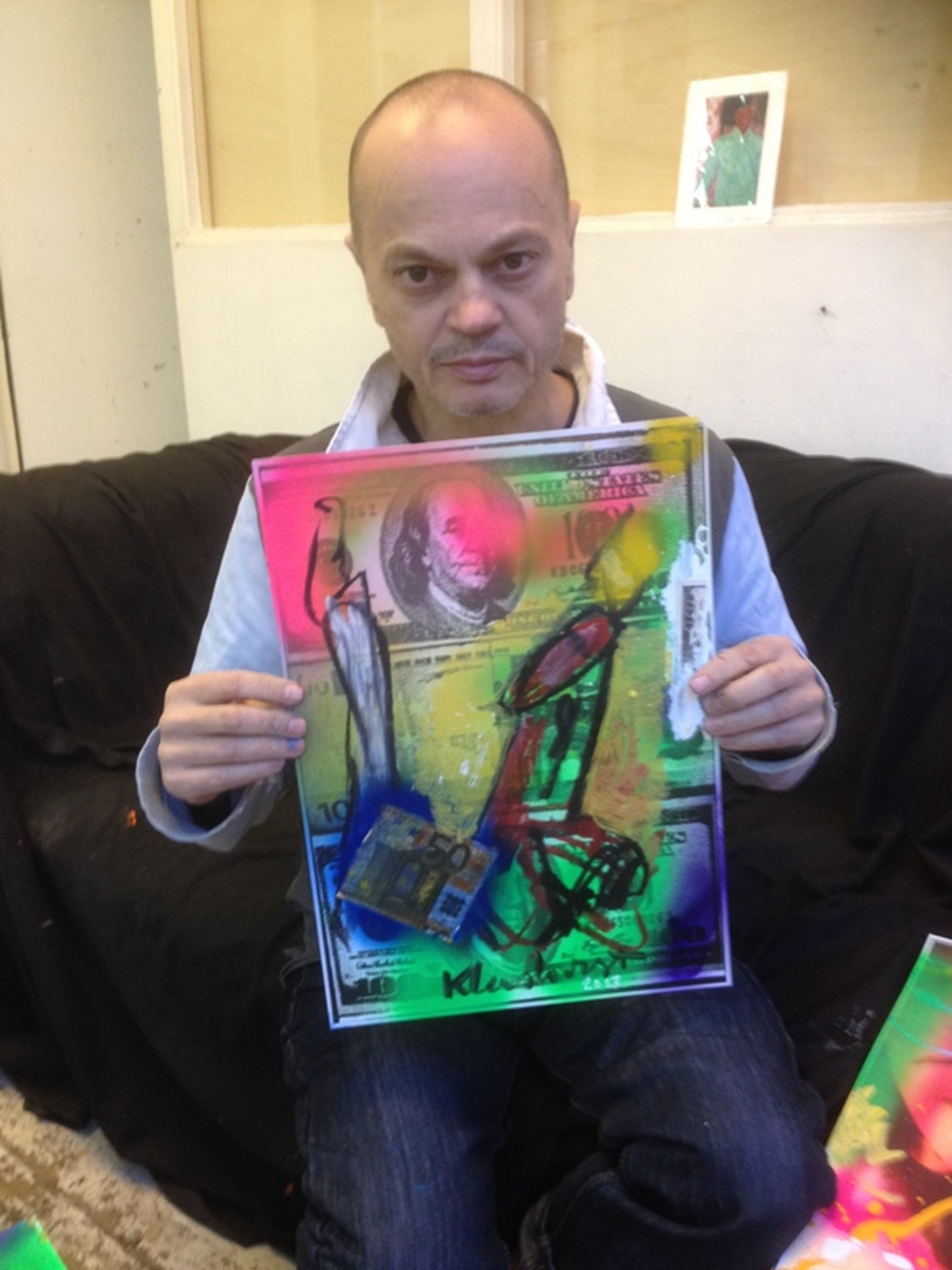 Peter Klashorst - Peter Klashorst - Origineel werk op papier Verkocht ...