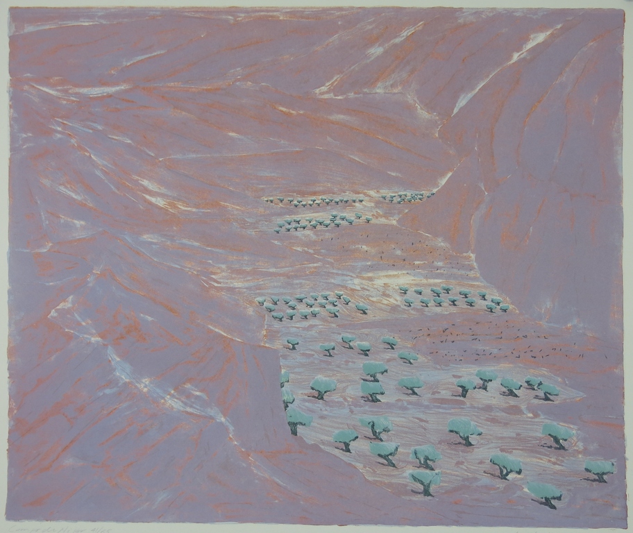 Jan Hein van Rooij: Litho, Campo di Nihar Verkocht | Kunstveiling.nl