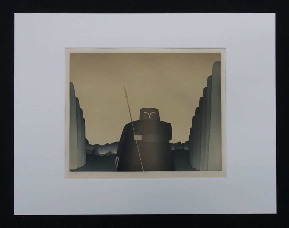 Jean Michel Folon - Jean Michel Folon: Litho, Zonder titel Verkocht ...