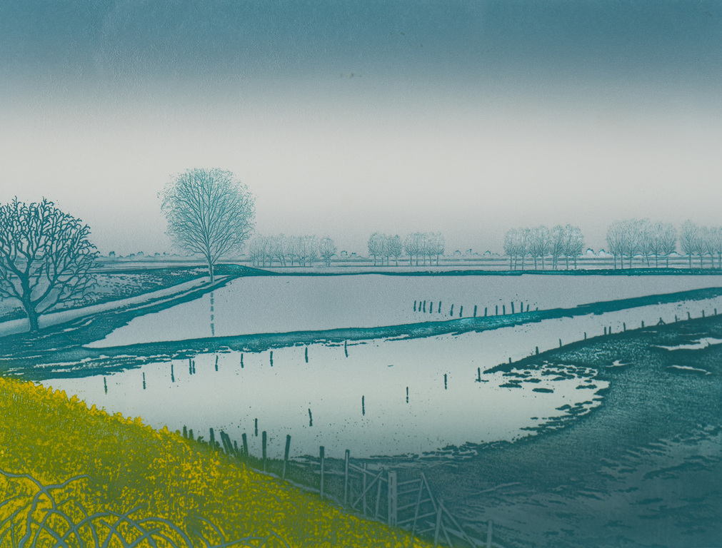 Hans Heijman - Hans Heijman - Ets - Taal van land en water A Verkocht ...