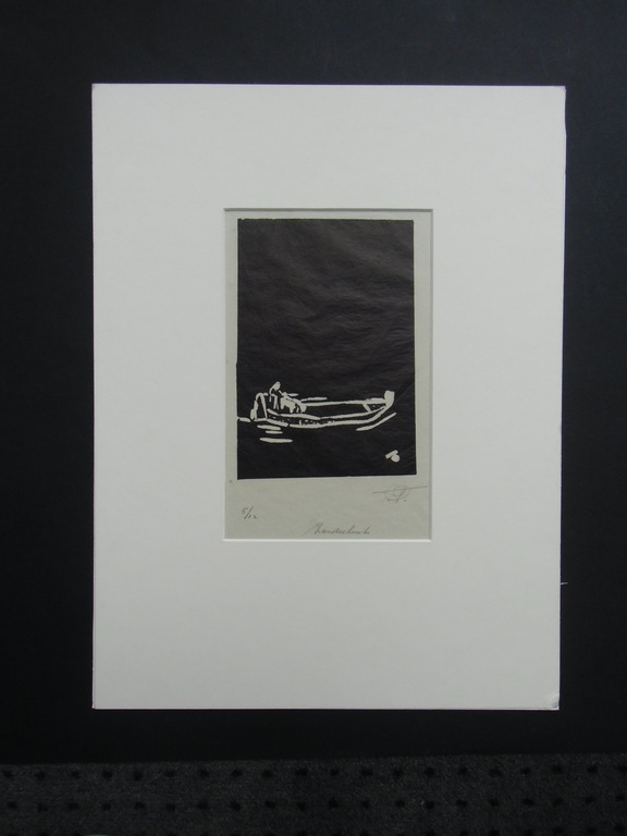 Tames Oud - ZANDSCHUIT /// LINOSNEDE VAN TAMES OUD Verkocht ...