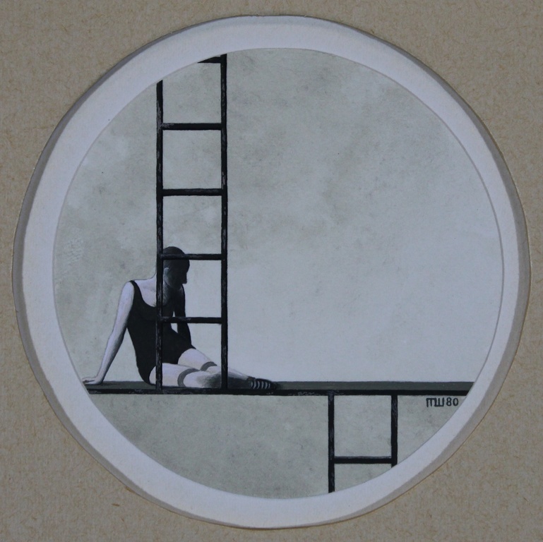 Ron Watts - Ron Watts, één van zijn beste gouaches. Verkocht ...