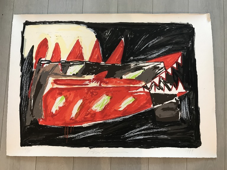 Simon Posthuma - Litografie Verkocht | Kunstveiling.nl