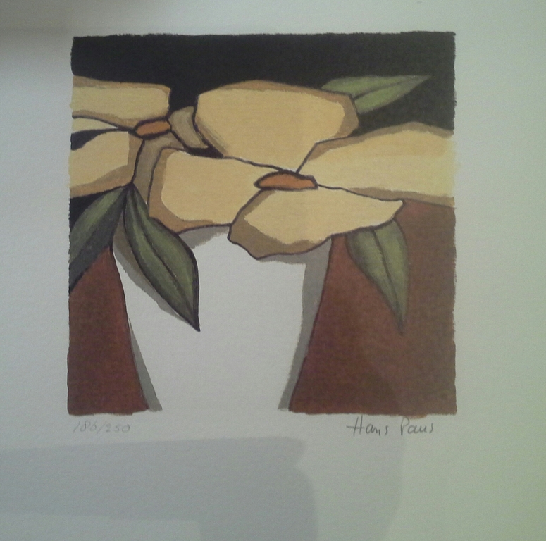 Zeefdruk van Hans Paus sold! View the auction result. | Kunstveiling.nl