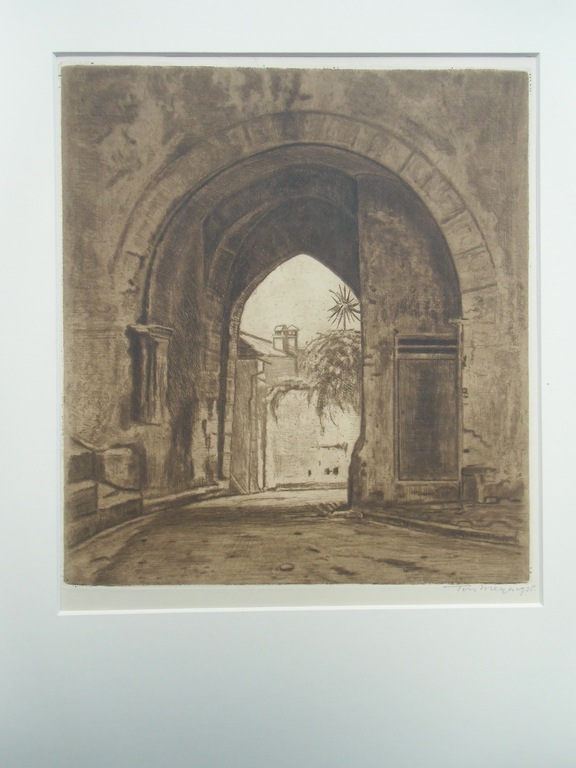 OOSTERSE POORT // ETS VAN TON MEYER Verkocht | Kunstveiling.nl