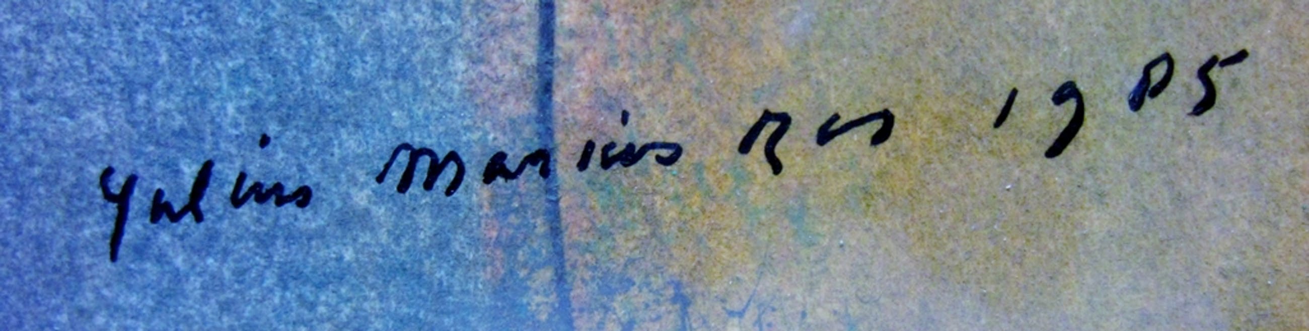 Julius Marius Ros - Julius Marius Ros (Den Haag, 1952) - 2x aquarel ...