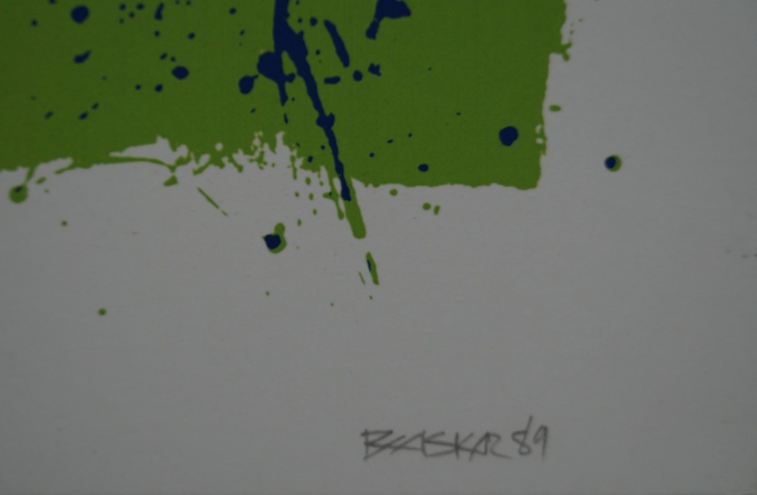 Bhaskar Hande - Bhaskar Hande - gesigneerde zeefdruk - 1989 Verkocht ...