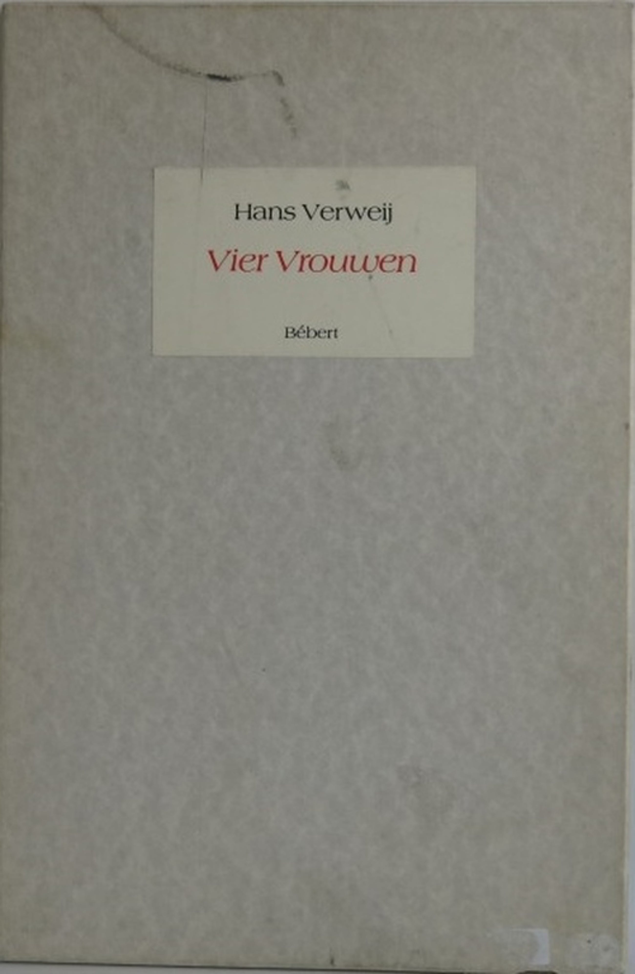 Hans Verweij - Hans Verweij: Portfolio met 4 Litho's, Vier Vrouwen ...