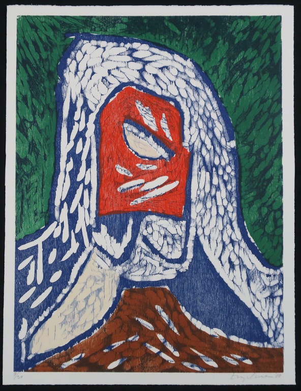 Martin Engelman - Martin Engelman: Houtsnede, Zonder titel Verkocht ...