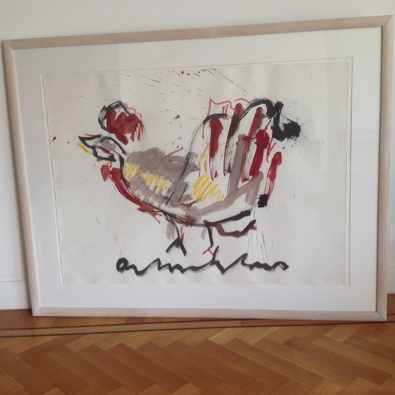 Anton Heyboer - Anton heyboer ,Super Kip Verkocht | Kunstveiling.nl Anton Heyboer - Anton heyboer ,Super Kip Verkocht | Kunstveiling.nl